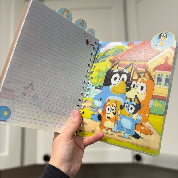 Bluey | Office | Bluey 96 Sheet Tab Journal | Poshmark